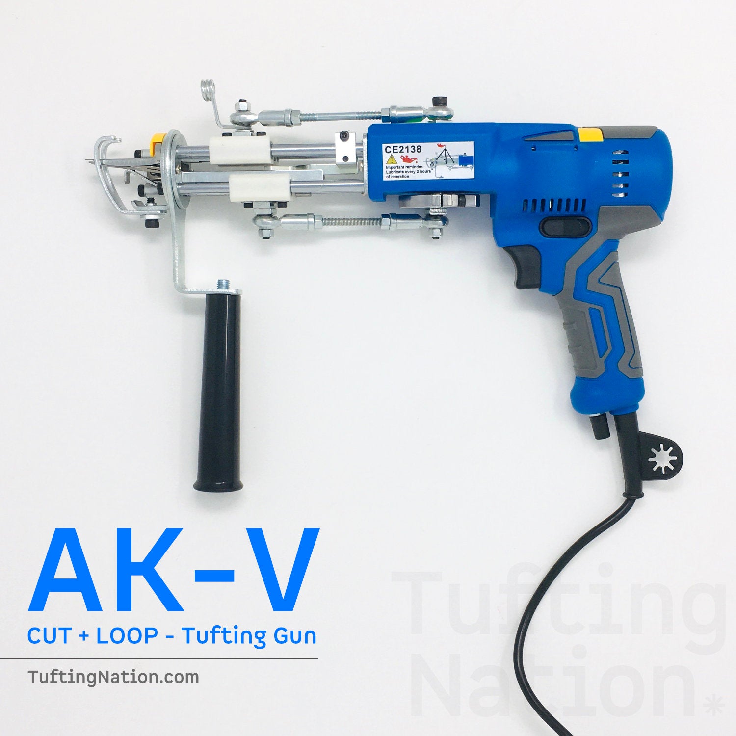 AK-V Cut and Loop Tufting Gun – TuftingNation