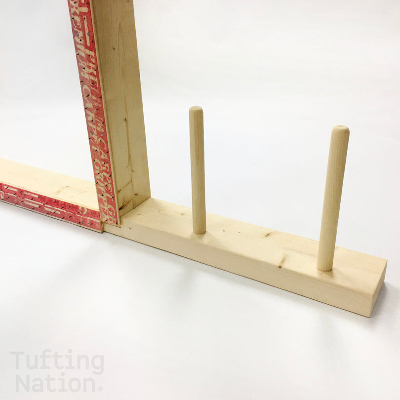 Table Top Tufting Frame with Yarn Holder | TuftingNation Canada